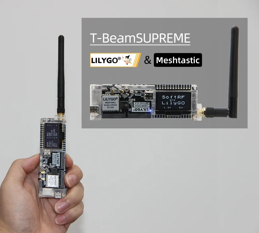 Lilygo Meshtastic T-beamsupreme Esp32-s3 Development Board Lora Module ...