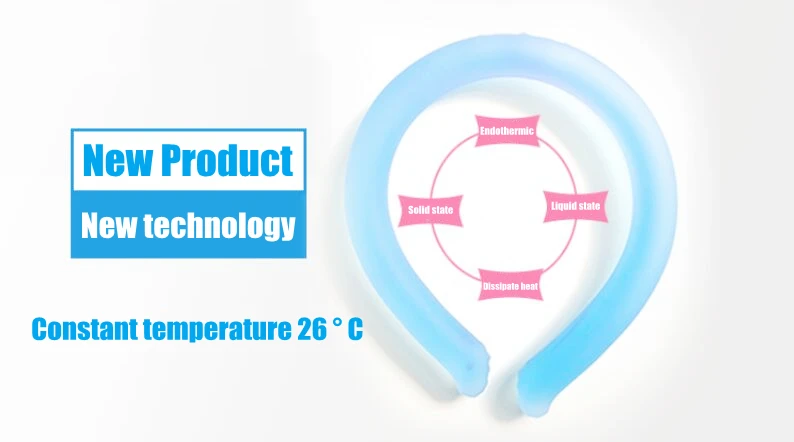 Neck Cooling Tube | Wearable Cooling Ring Neck Wraps For Summer Heat I ...