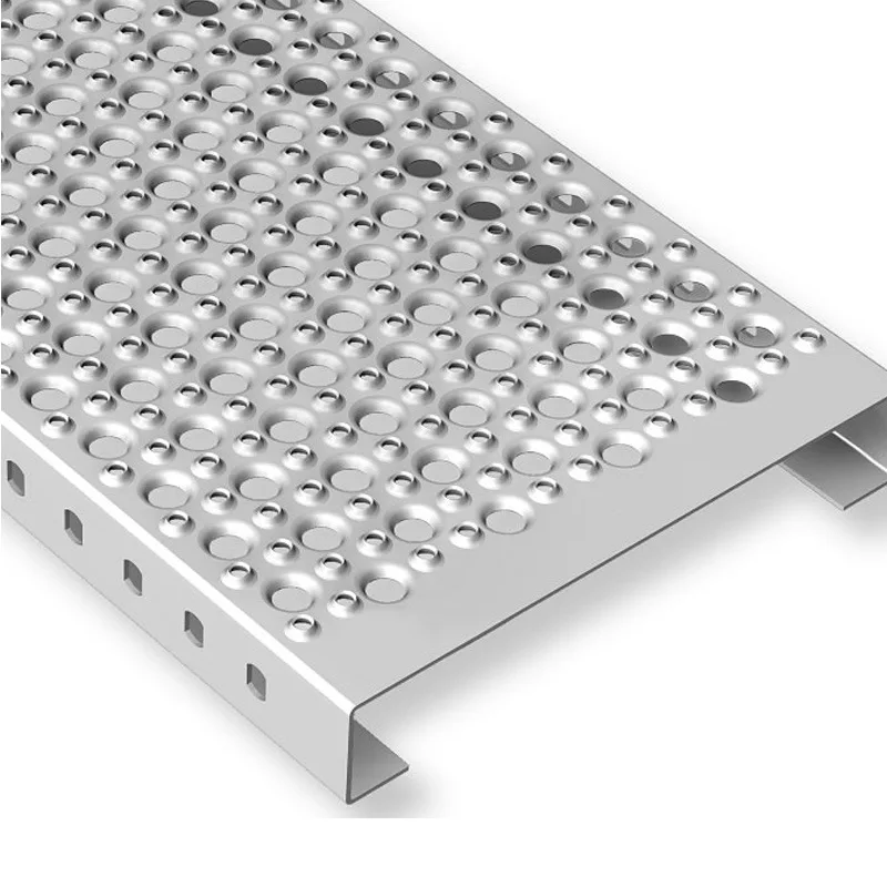 Galvanized Stair Treads With Perforated Metal Anti Slip Stair Treads ...