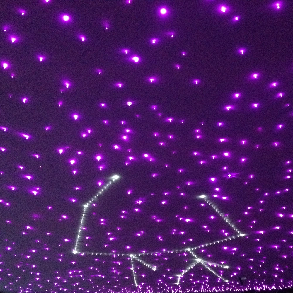 Starlight Ceiling Panels - LED RGB Effect & 30000hrs Lifespan