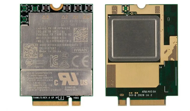 Snapdragon X55 T99w175 5g M.2 Module 5gnr Sub 6g Mmwave For At&t Sprint ...