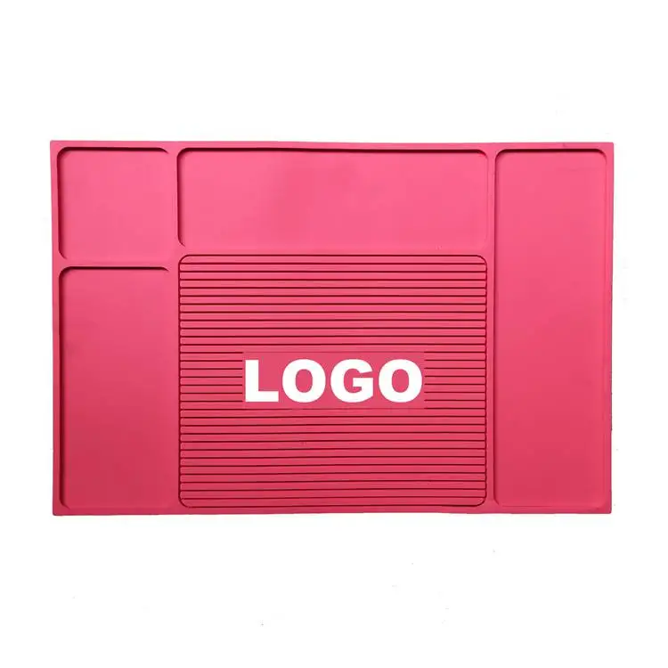 Wholesale Salon Barbershop Work Station Pads Flexible Eco-friendly PVC ...