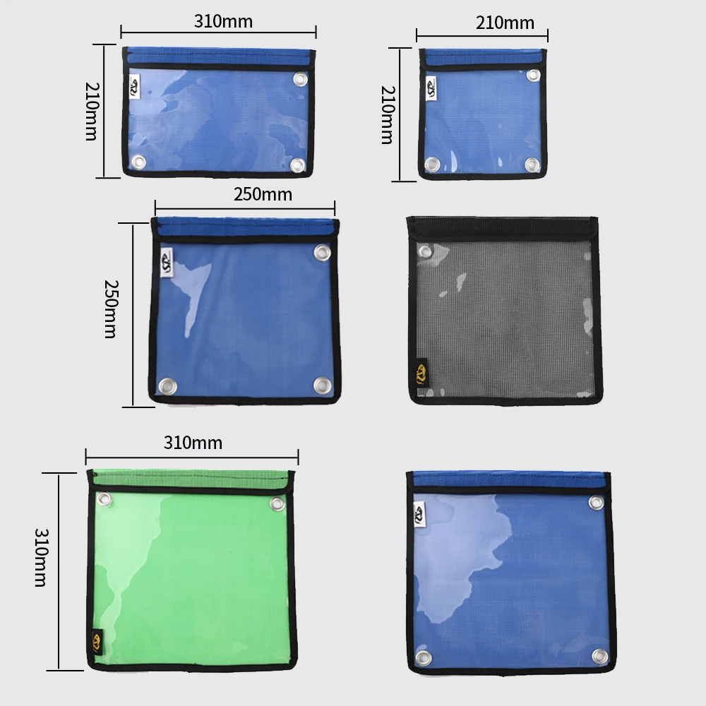 SUPERIORFISHING High Quality PVC Mesh Lure Fishing Bag