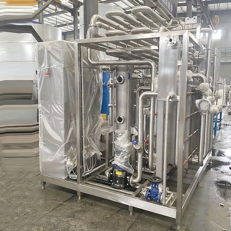 Plate Type HTST Milk Pasteurizer - High Efficiency & Certifications