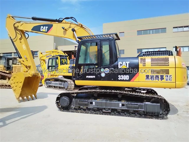 Used Construction Caterpillar 330d Earth Moving Excavator Machine Cat ...