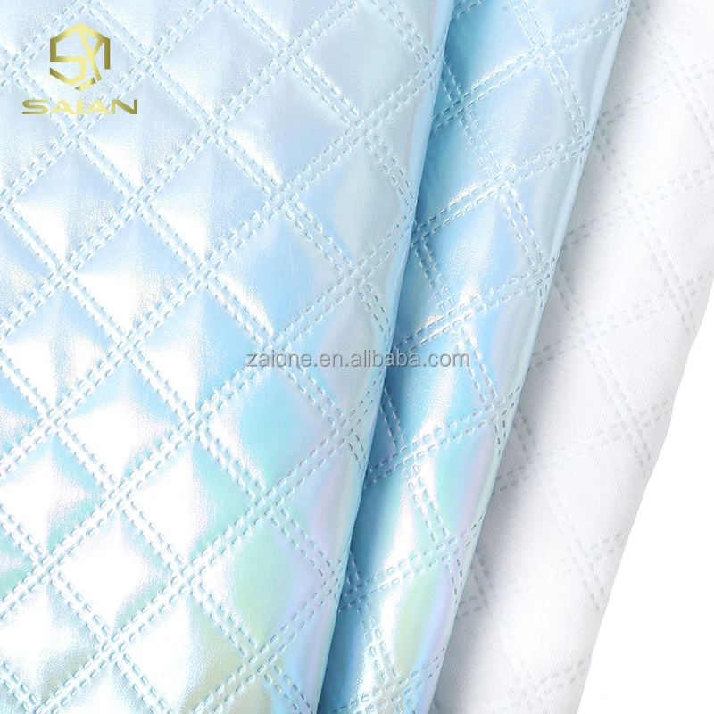 18x53 Inch Laser Embossed PU Faux Leather for DIY Crafts