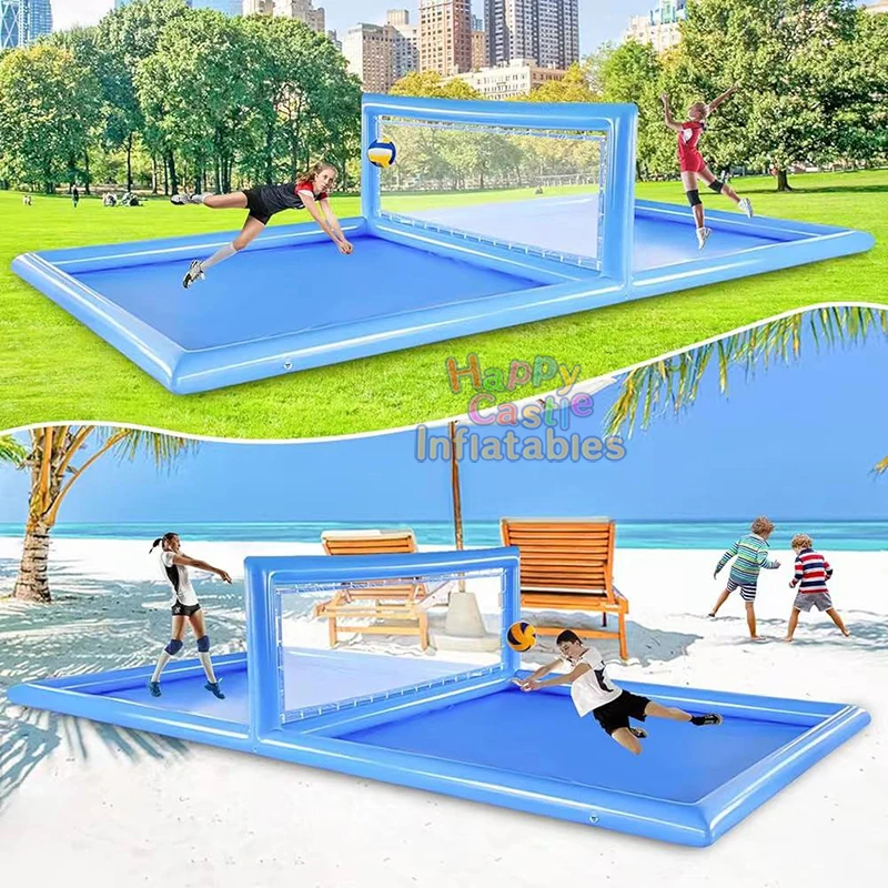 Commercial Inflatable Water Volleyball Court - Fun & Durable