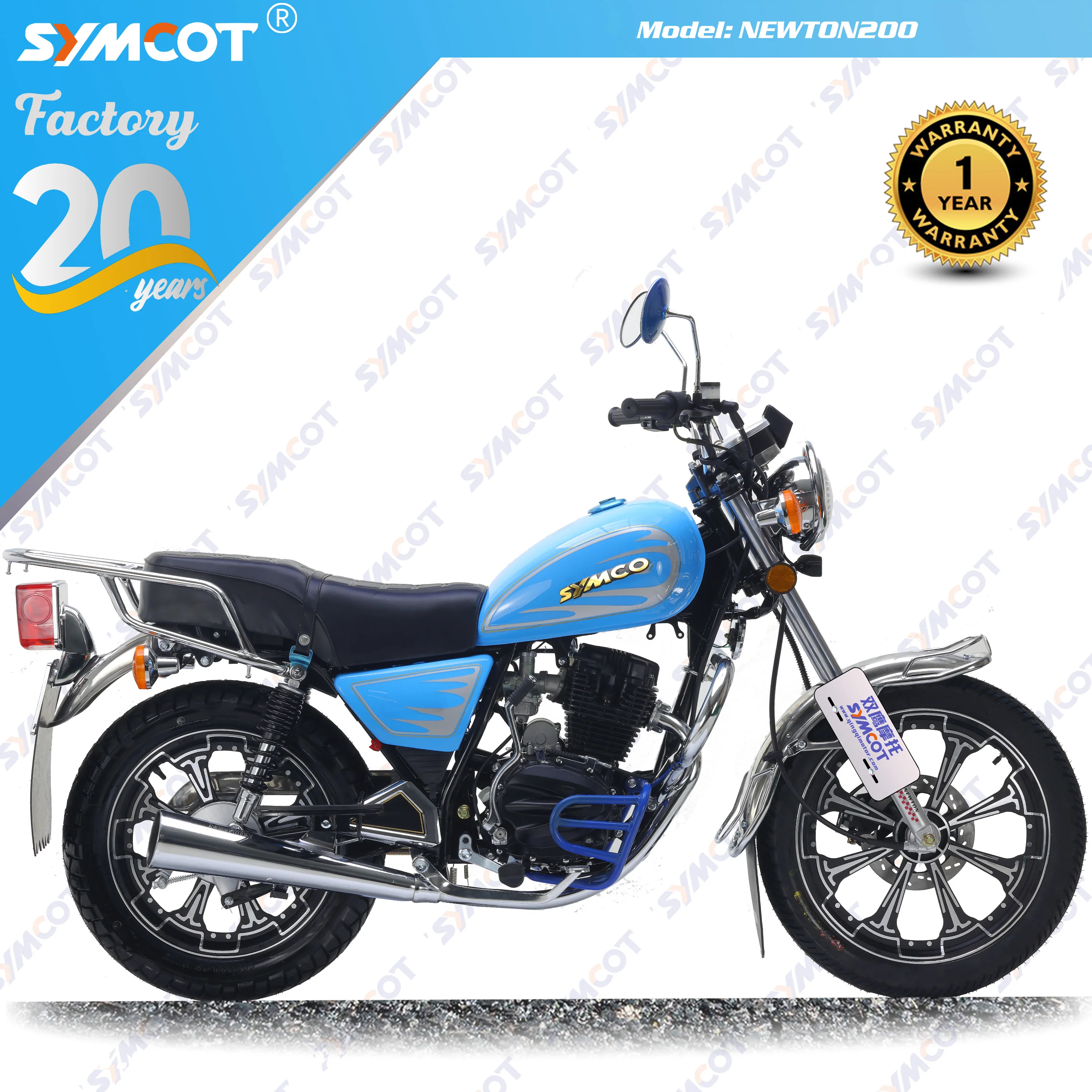 Symcot GN125 GN150 GN200 GN250 Chopper Cruiser Motorcycles