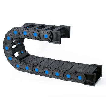 Pa66 Plastic Tank Chain Cable Wire Protective Cnc Machine Tool Sleeve ...