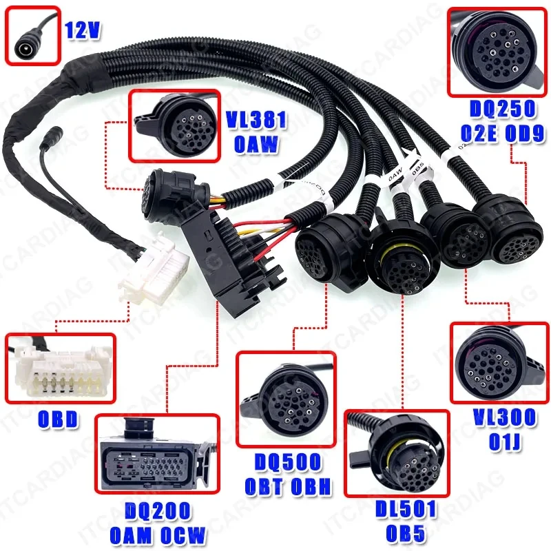 Gearbox Adapter Cable - OBD2 Converter for Volkswagen Amarok