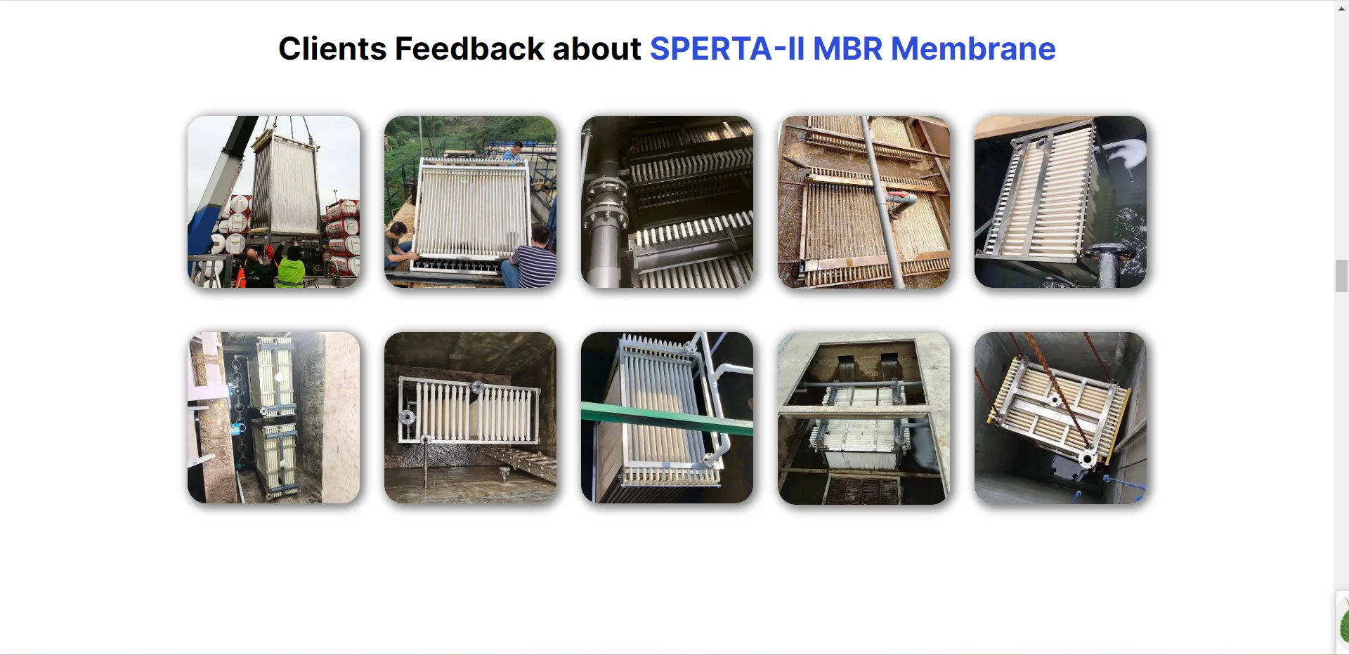 MBR Fiber Membrane Flat Sheet Modules Membrane Bioreactor Flat Sheet ...