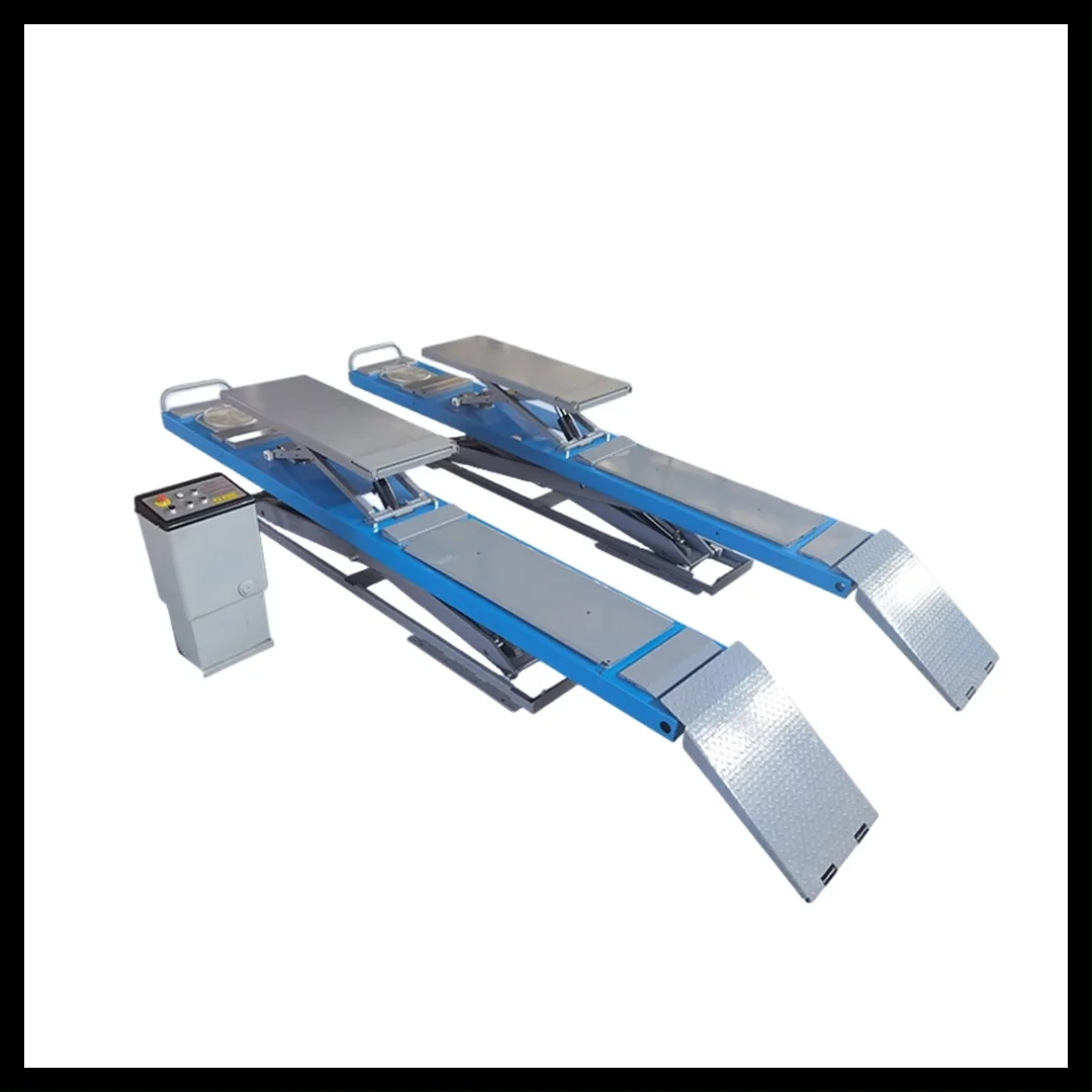 4t Car Lifts Auto Repair Car Sissor Lift 4000kgs Garage Lift Equipment ...