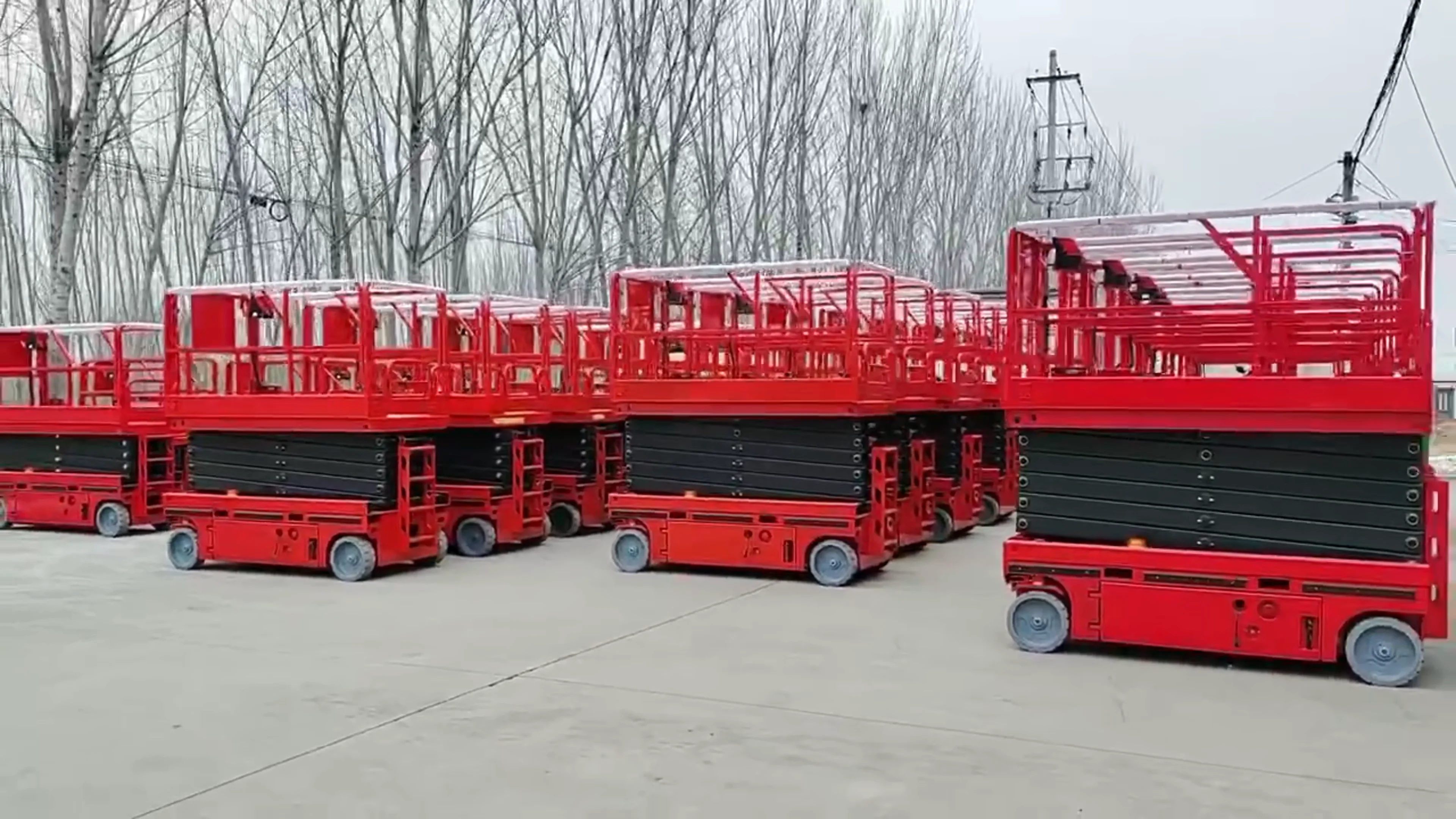 Lift 6m 8m 10m Man Lift Self-propelled Electric Hydraulic Mobile ...