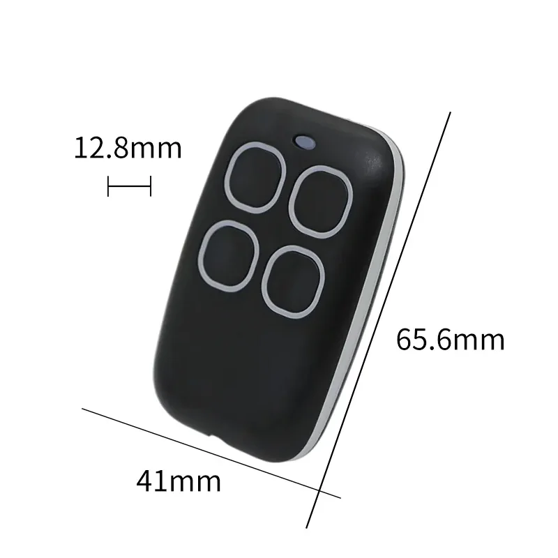 433mhz Rf Clone Remote Control - 50m, 4 Button Transmitter