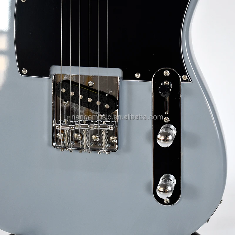 Zlg 6 String Gray Color Tl Guitar Factory Direct Price Oem Professional ...