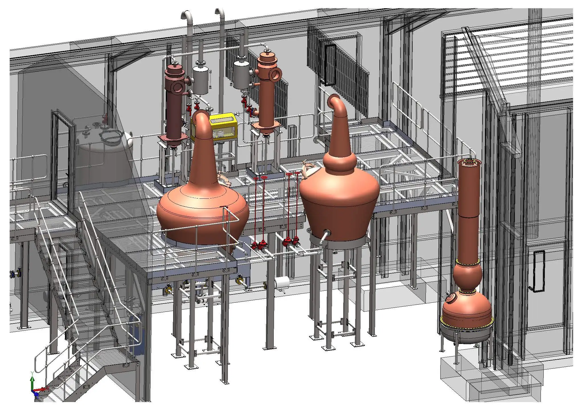 DYE 1000l Rum Still Double Retort Thumper Still Adam's Still