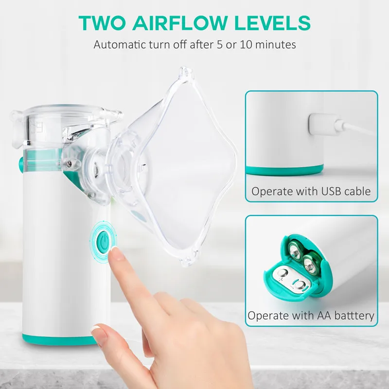 FITCONN Mini Portable Nebulizer - Efficient Asthma Relief