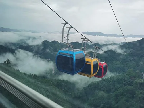Technology Production Safe Sturdy Six Two Sets Of Three Boxes Ropeway ...