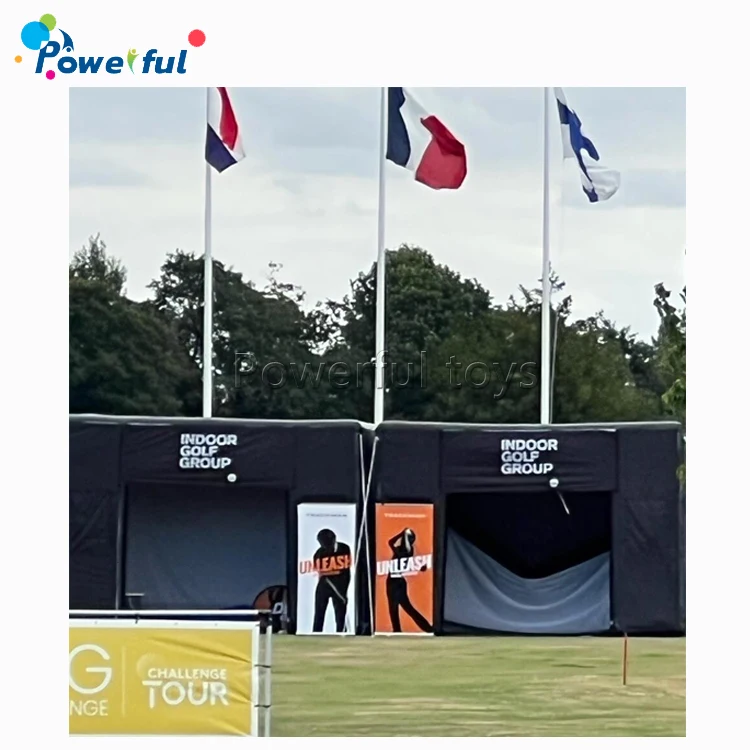 Inflatable Golf Simulator Tent - Waterproof Inflatable Tent with ...