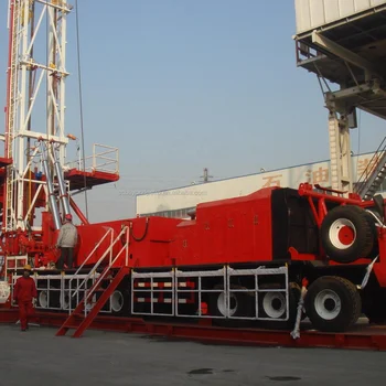Api 550hp Workover Oil And Gas Equipment Rig Mine Rock Drill Rig ...
