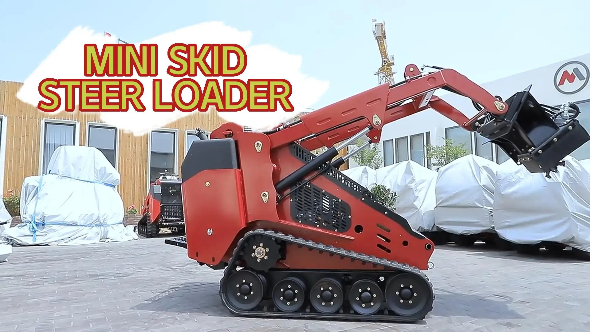 25hp Ty-327t Mini Skid Steer Loader Mini Track Loader For Sale - Buy ...