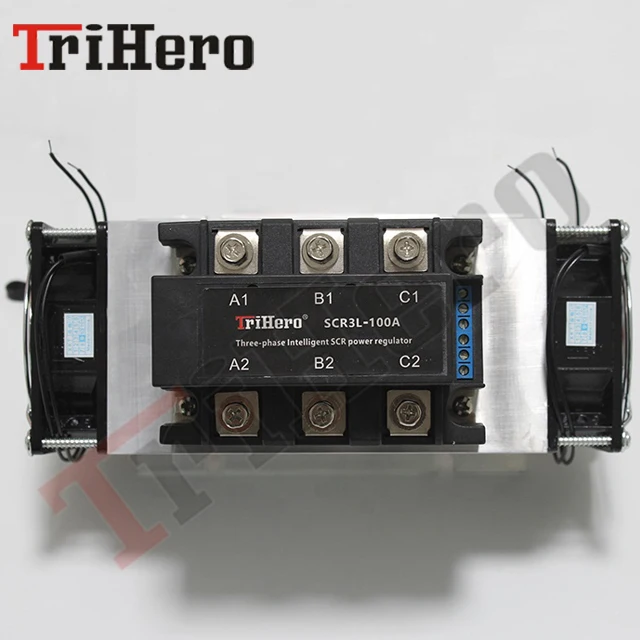 3 Phase 380V SCR Power Regulator Controller 100A