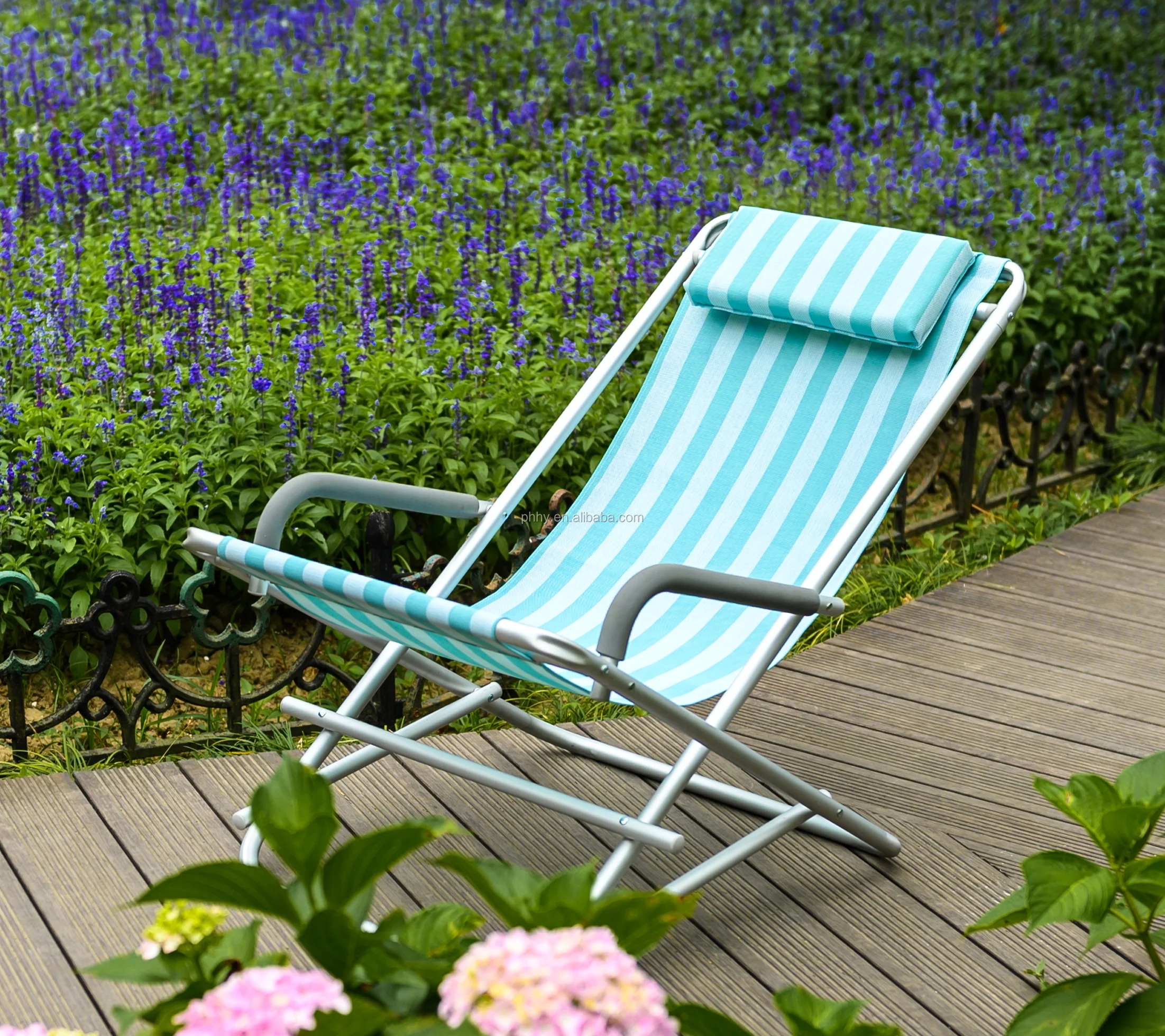 Light Weight Foldable Rocking Lounge Beach Chair Can Simple Folding ...