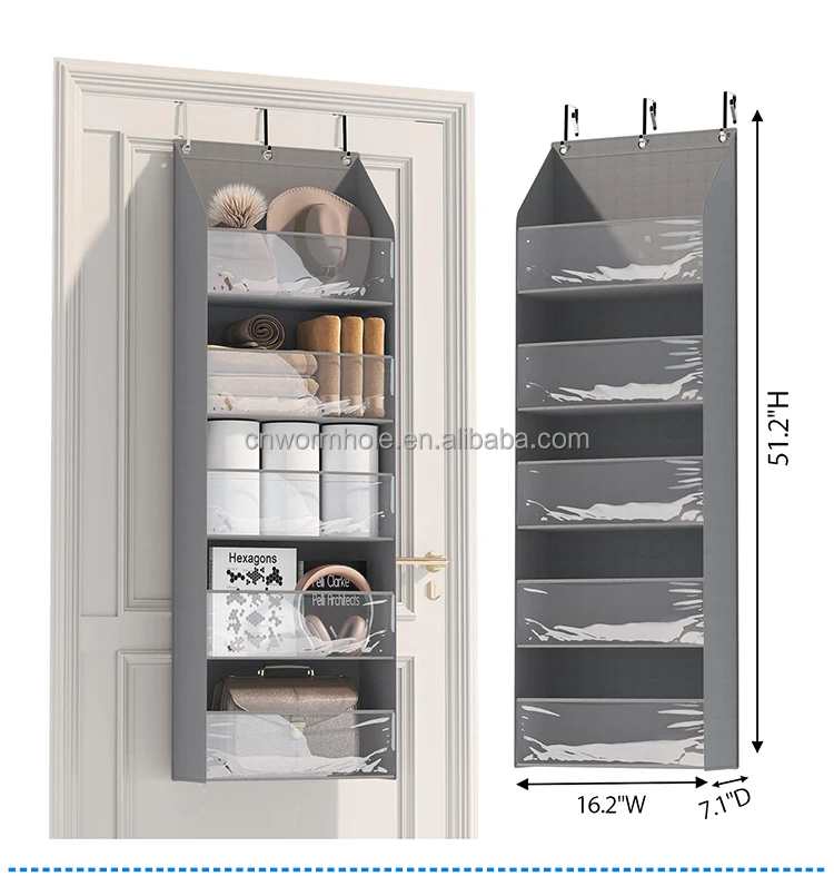 15 Section Clothes Drawers Hanging Closet Organizer Storage Wardrobe ...