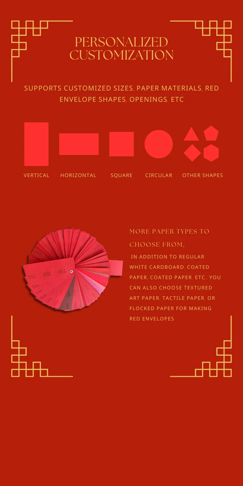 2025 New Customised Chinese New Year Red Packet Hong Bao