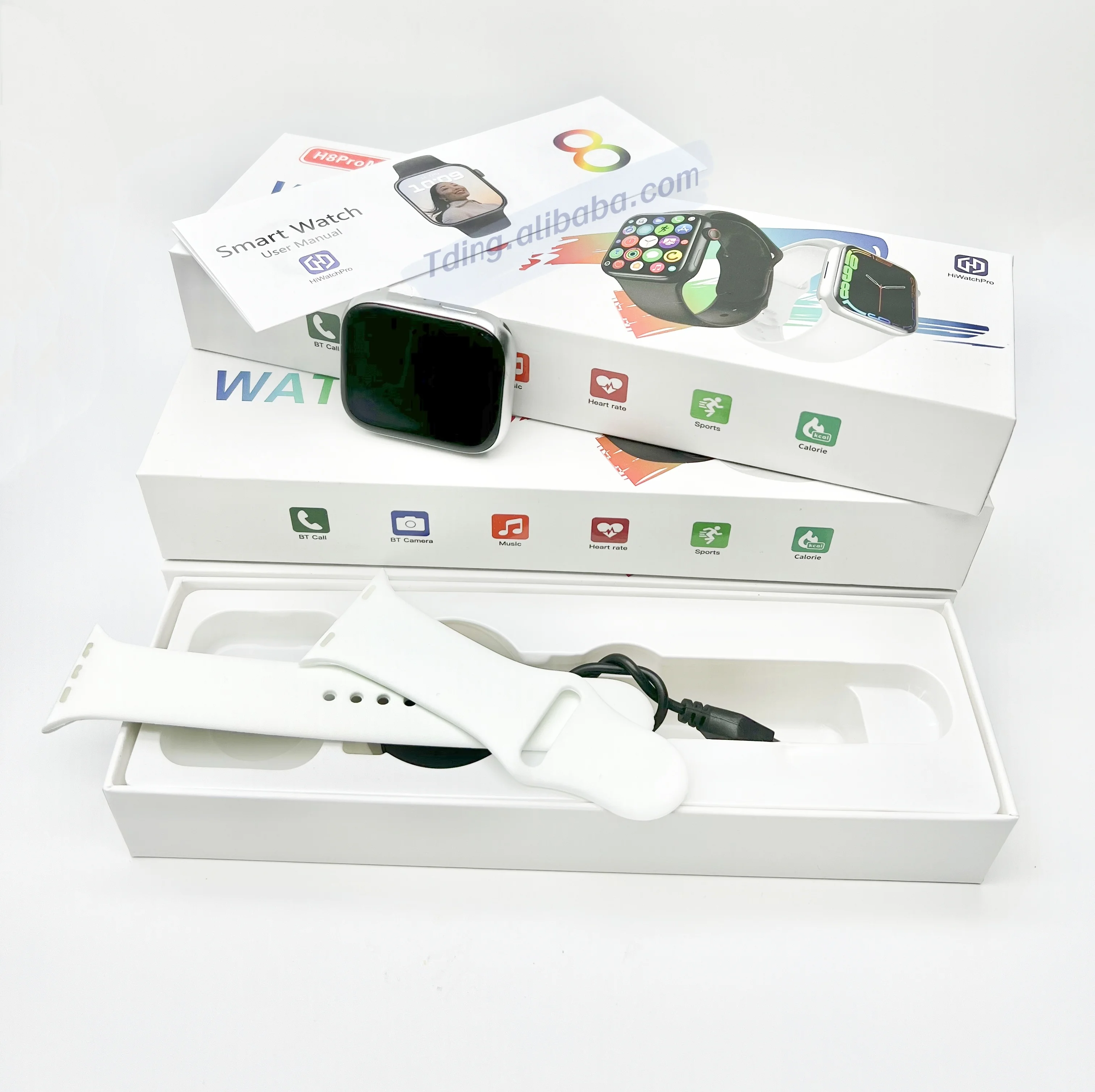 Waterproof H8 Pro Max Smart Watch 2023 Year Top Big Screen Series 8 ...