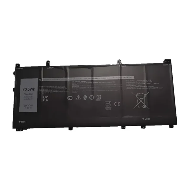 Original Battery Laptop For Dell Alienware X14 Series 11.4v 80wh ...