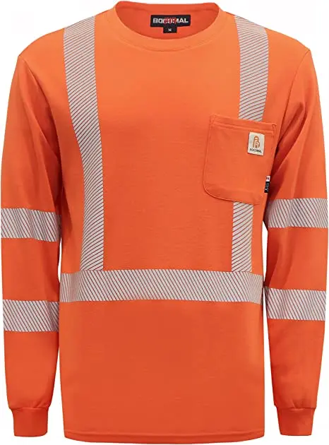 Fr Tee Shirts High Visibility/hi Vis Flame Resistant/fire Retardant ...