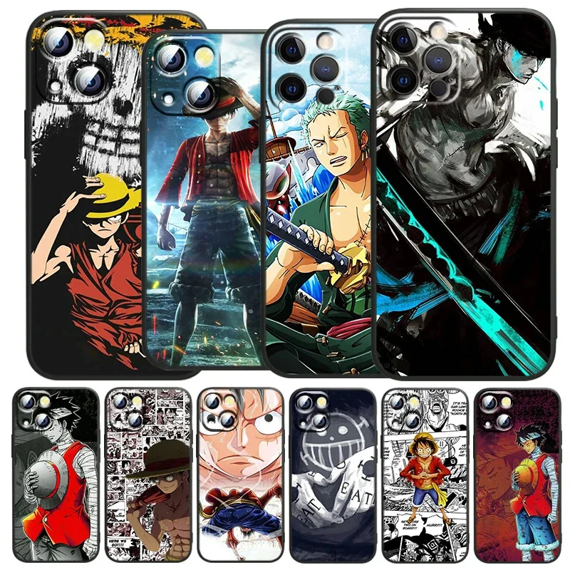 Wholesale Hot Anime One Piece Luffy Mobile Phone Case Cartoon Character ...