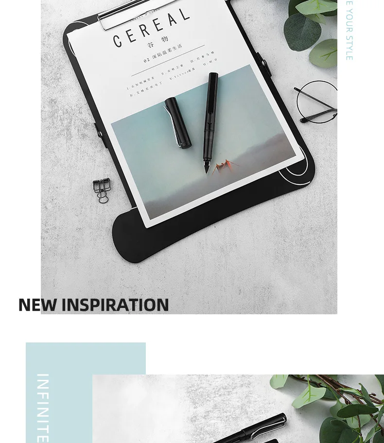 Fashion Design Checker Metal Jumbo Binder Paper Clip For A4 Clipboard ...