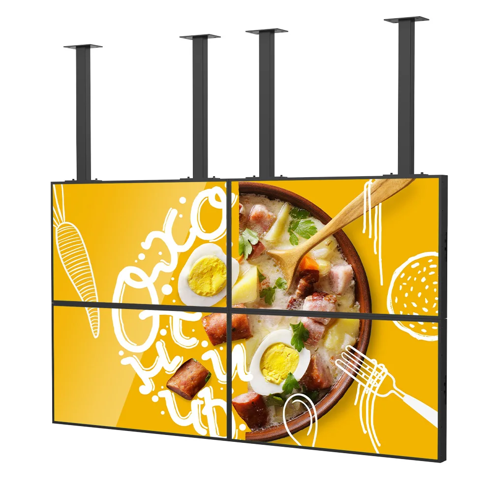 Hanging Lcd Window Display Digital Signage Advertising Display For ...