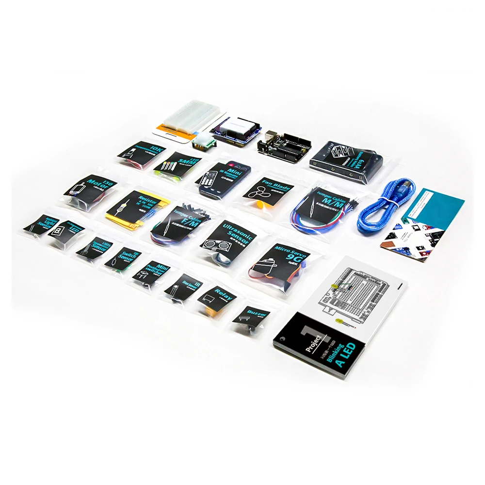 Robotlinking Project The Most Complete Starter Kit With Tutorial Compatible With Arduino Ide ...