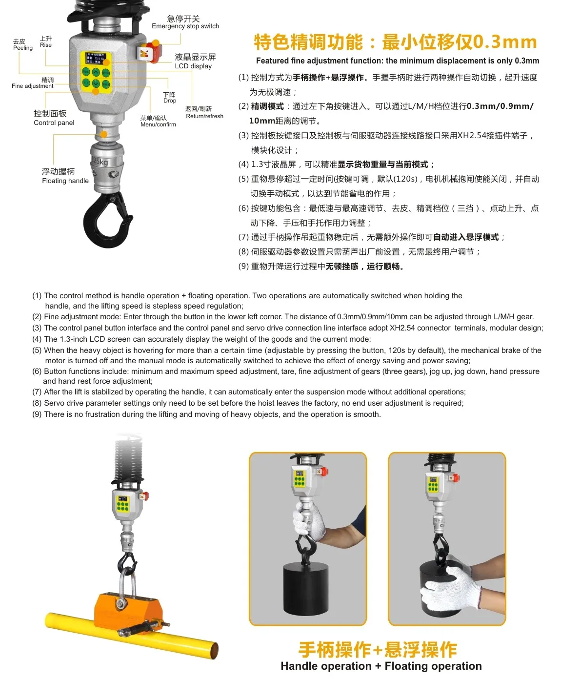 Kacc Servo Hoist Station Intelligent Hoist M5 25 125 200 300 500 Kg ...