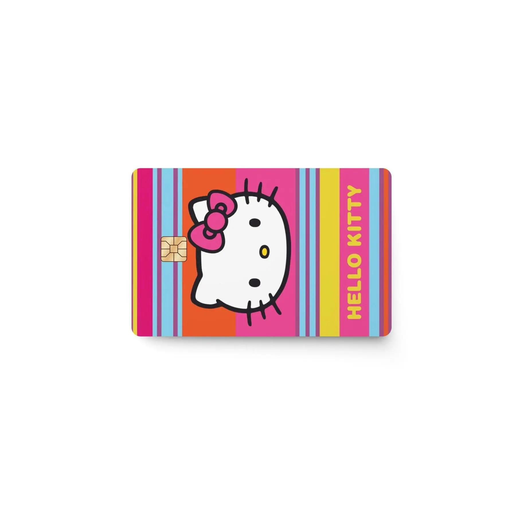 Hello Kitty Credit Debit Card Sticker Chip Place Open - Buy Hello Kitty ...