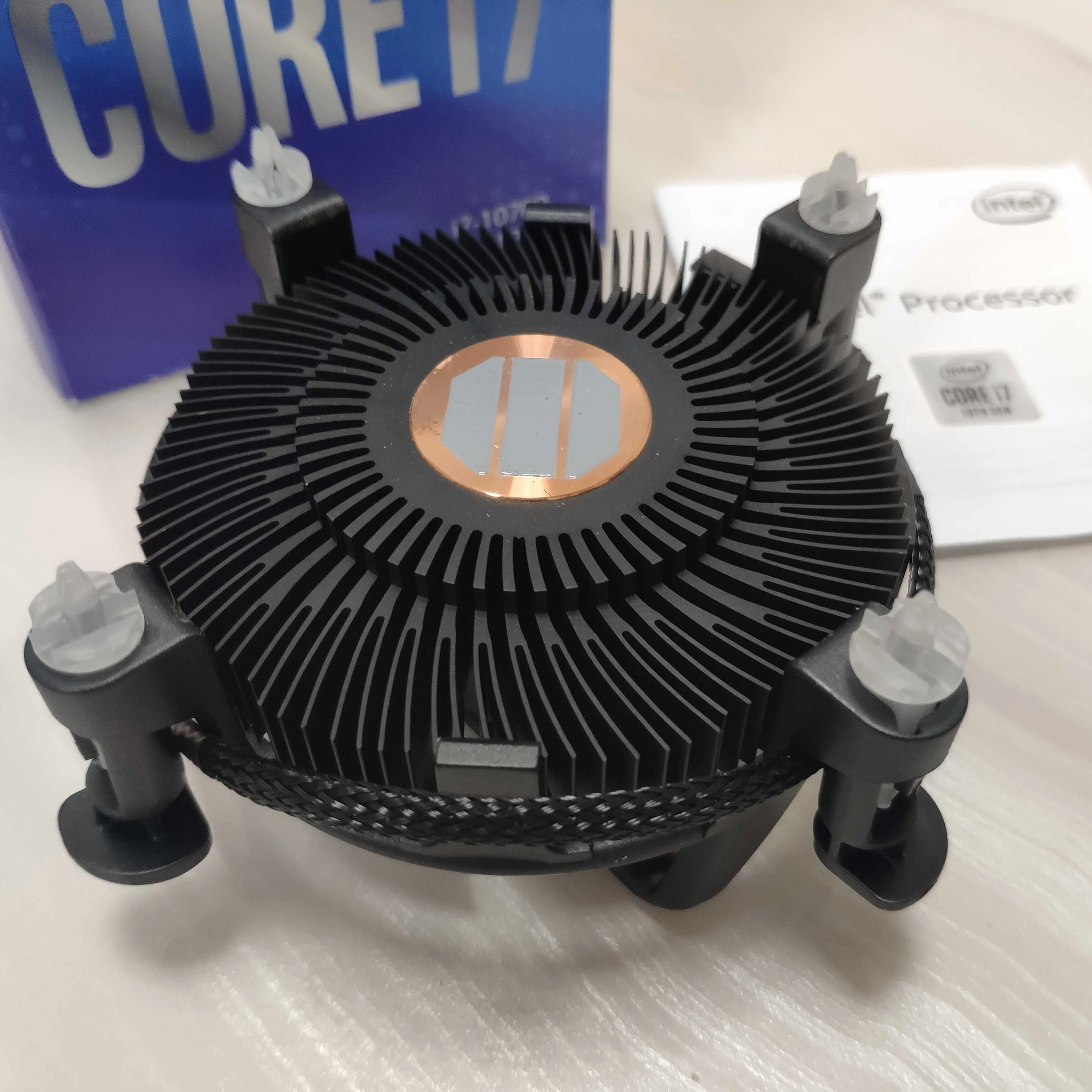 Intel Original Copper Core Radiator Fan 10 Generation Lga1200 115x ...