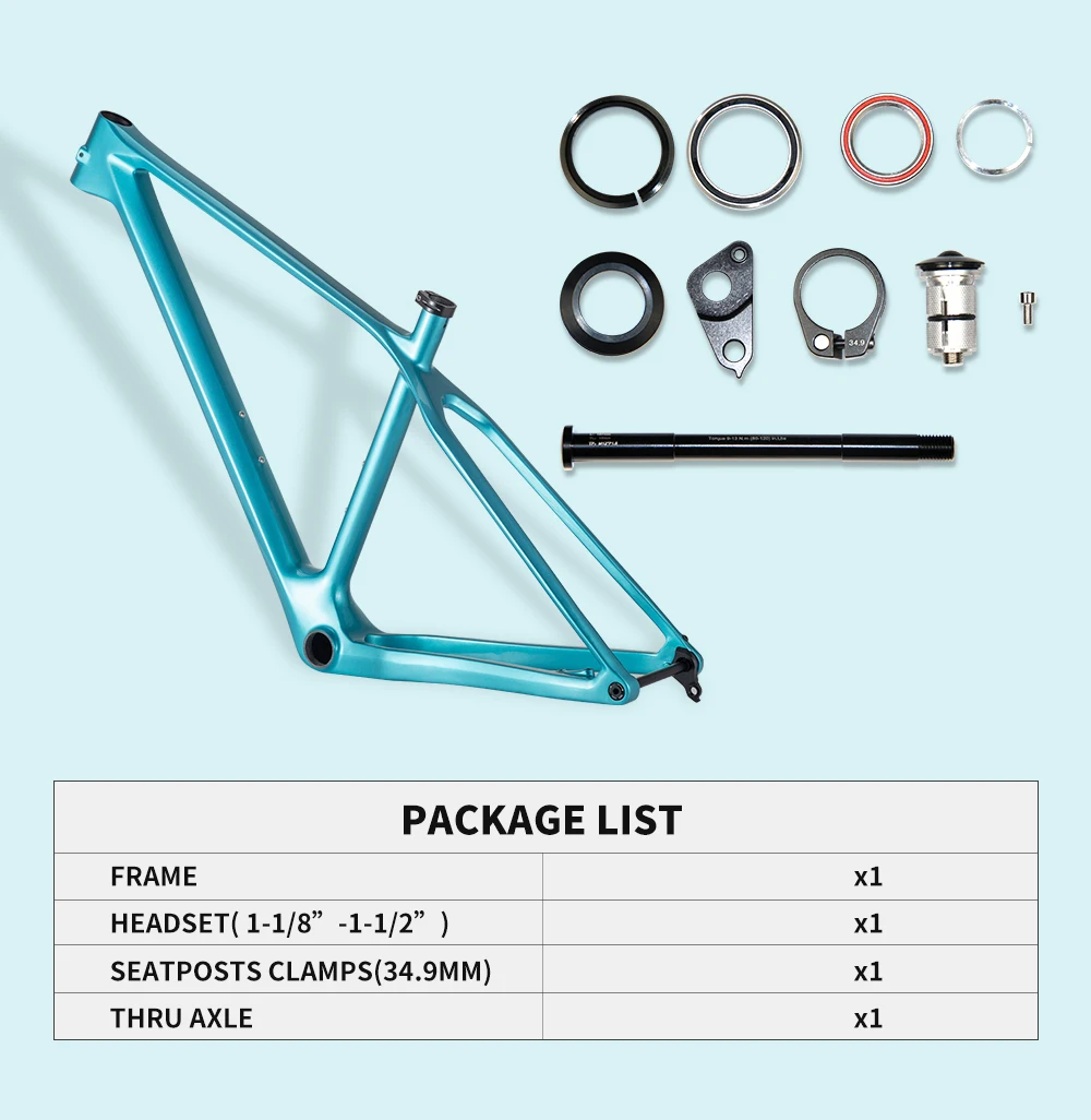 Spcycle 2023 Carbon MTB Frame - UDH Frame List & Custom Paint
