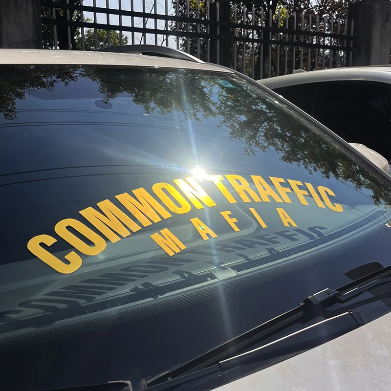 Advertising Car Logo Transfer Sticker Custom Print Auto Car Glass ...