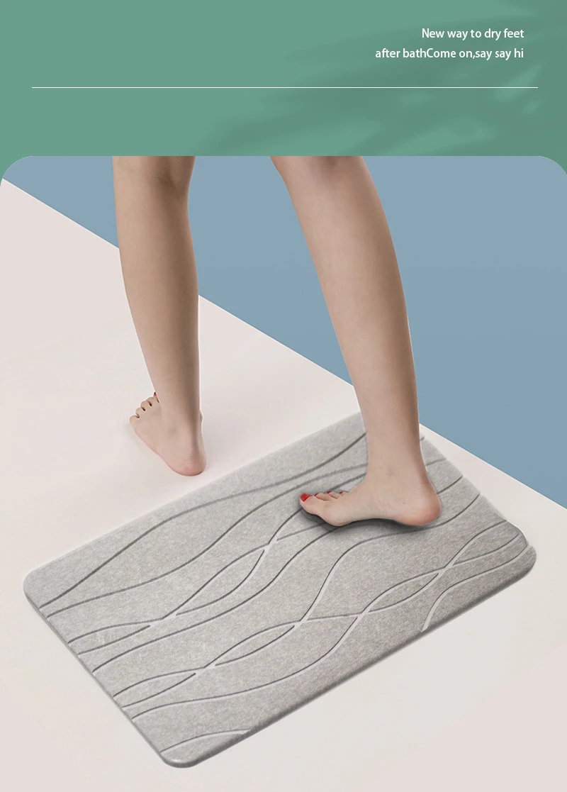 Wholesale Diatomaceous Earth Bath Mats - Sustainable & Stylish