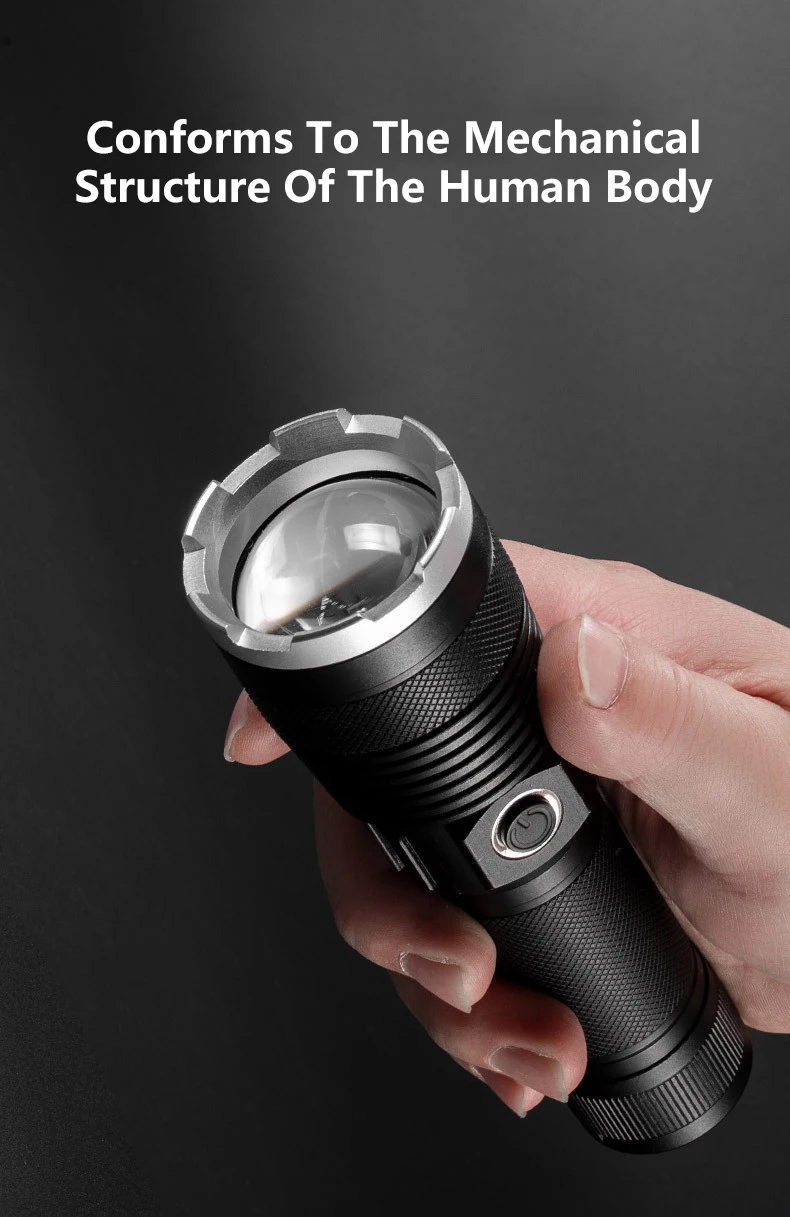 Multifunctional Rechargeable Flashlight Super Bright 100000 Lumen Led ...