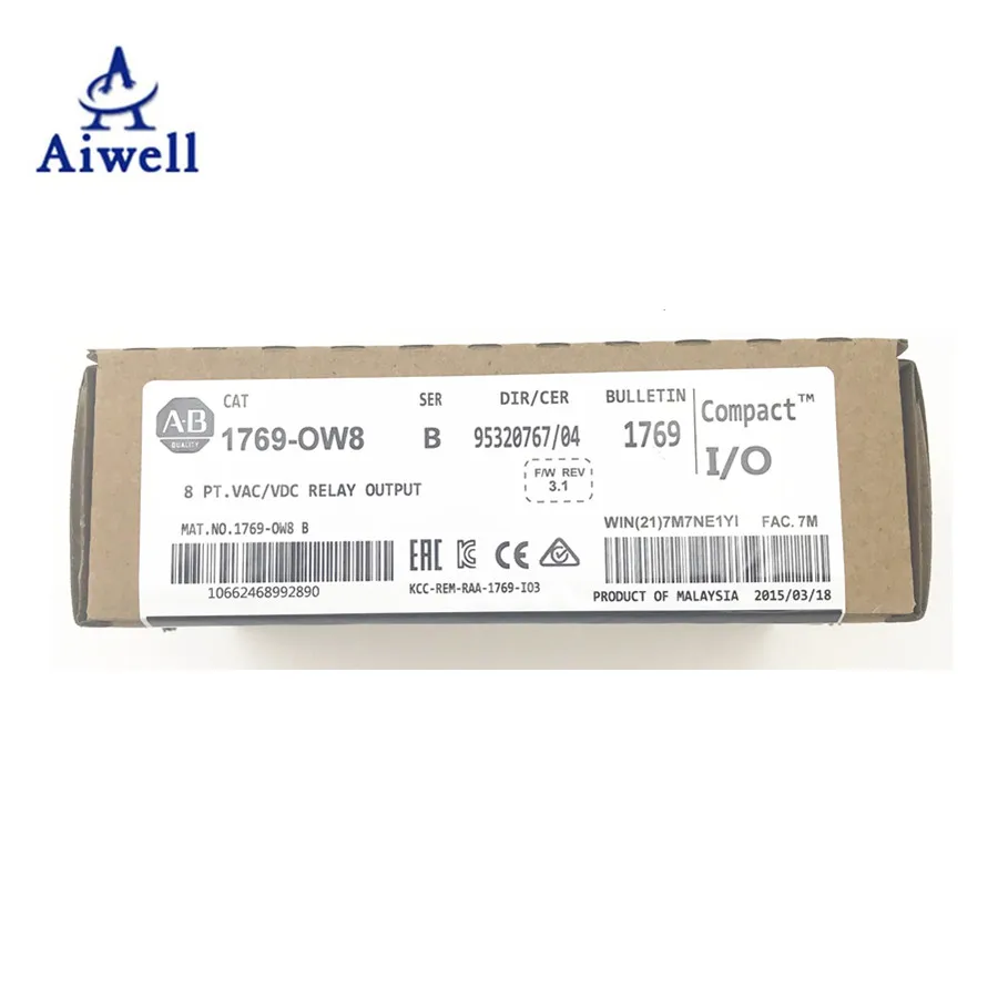Original Ab Plc Compactlogix 8 Pt D/o Relay Module 1769-ow8 - Buy Ab ...