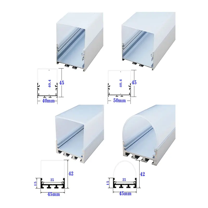 Plastic LED Tube Custom Extrusion Profile Custom PC PVC Extrusion Mold ...