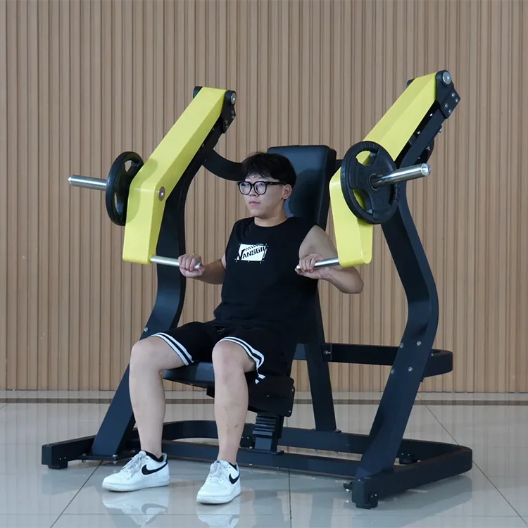 Plate Loaded Chest Press Adjustable Press Tower Chest Trainer Shoulder ...