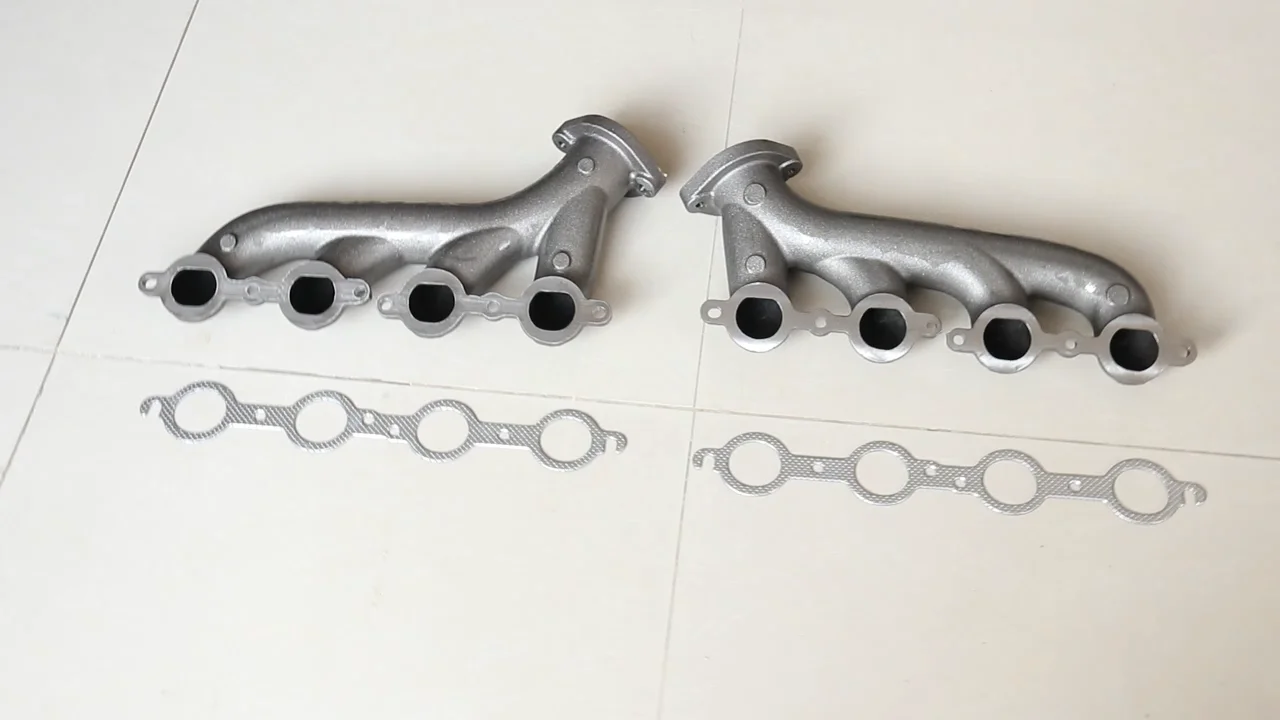 Ls Swap Cast Iron Exhaust Manifold For Chevrolet Ls Ls2 Ls3 4.8l 5.3l 6 ...