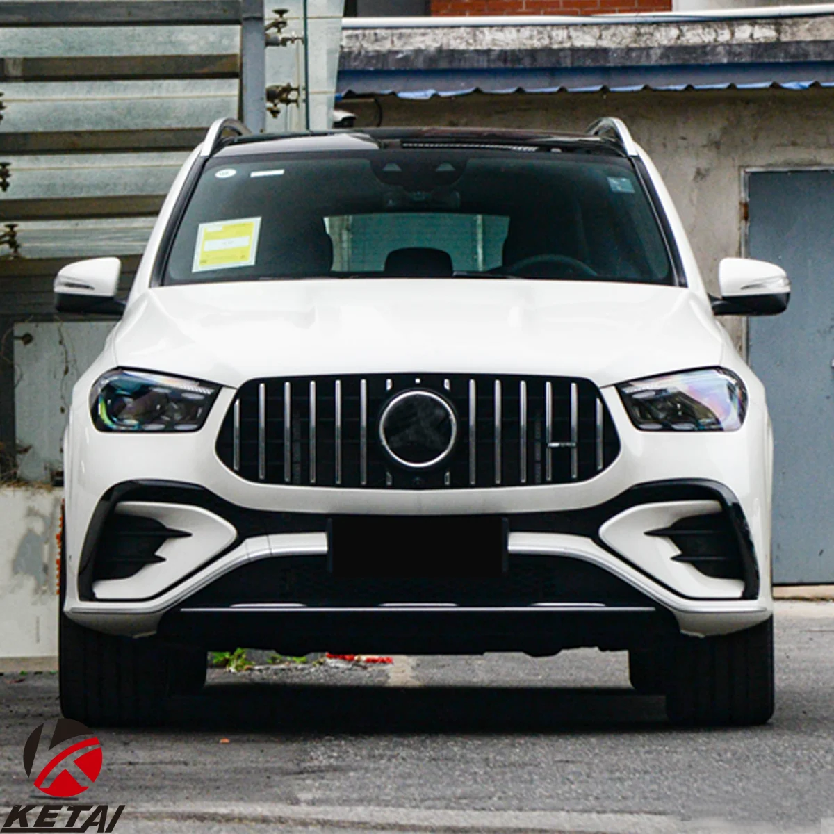 Auto Parts Gle W167 Grille Gt Style Front Bumper Grille For Mercedes-benz Gle Class W167 2024 ...