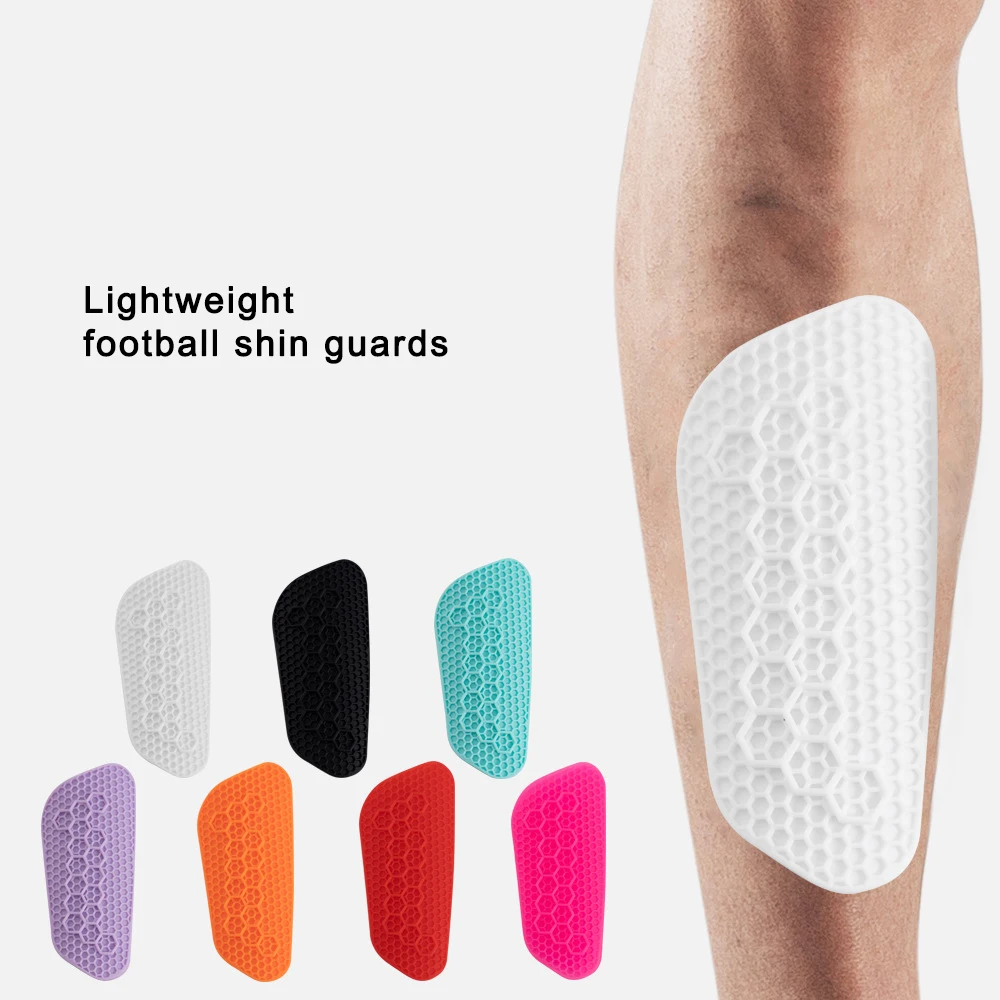 2024 Lightweight Soccer Silica Gel Shin Pads - Flexible Protection