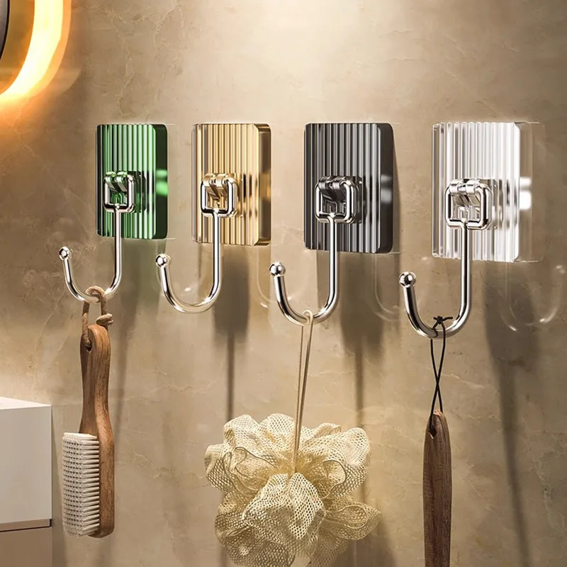 Hot Sale Perforation-free Light Luxury Hook Transparent Acrylic Plastic ...